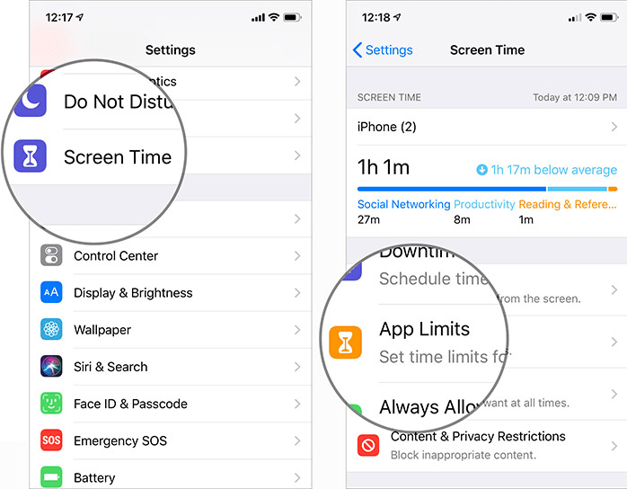 How To Set Screen Time Limits For Your Children On IPhones Or Android 